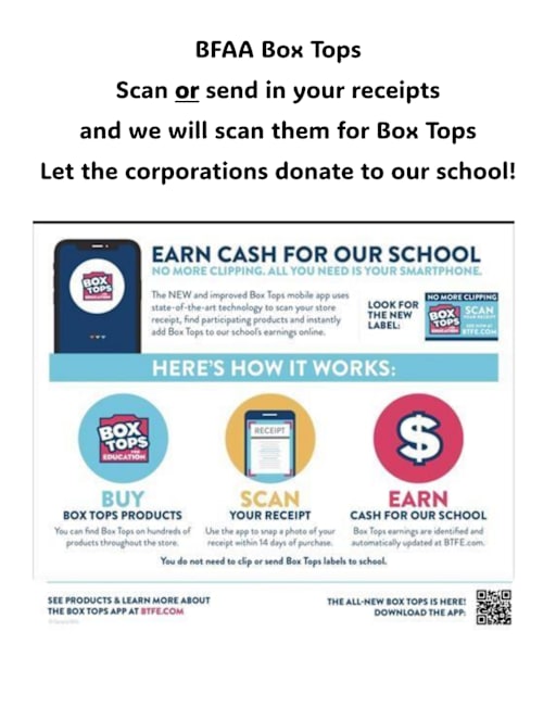 Box Tops Flyer
