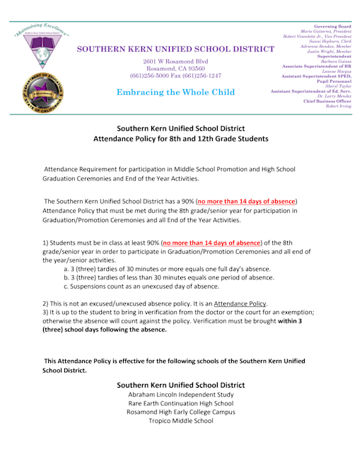 school attendance order