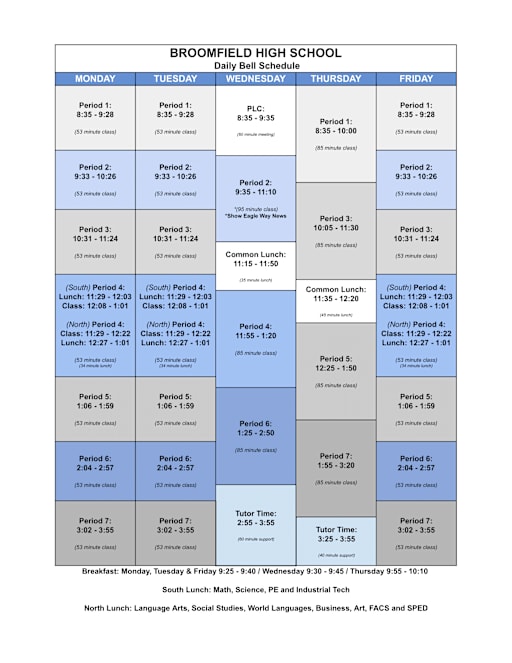 high school session dates