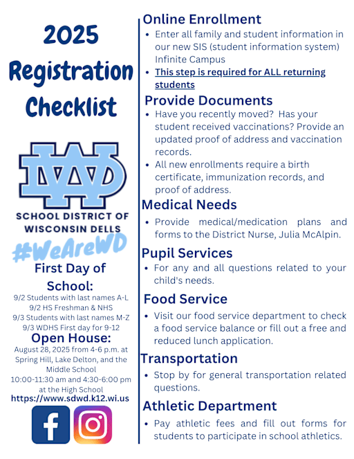 all school information