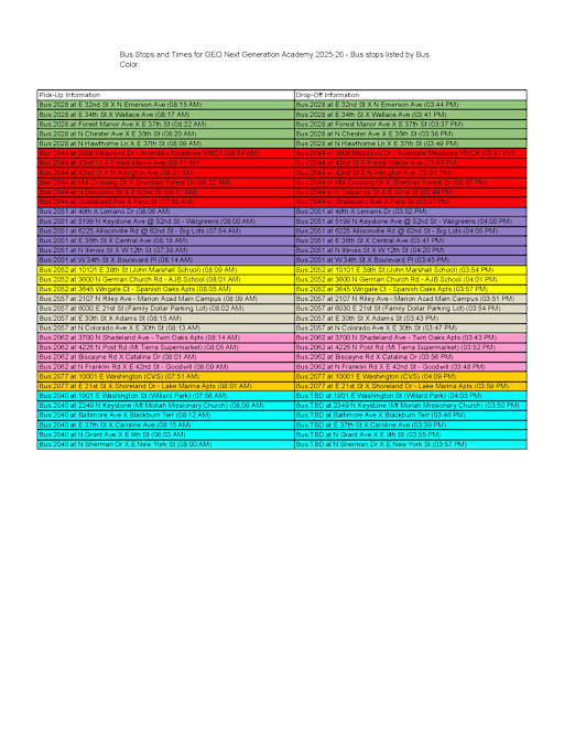 Number 26 Bus York Timetable