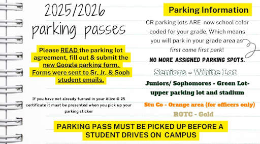 Printable Parking Logs