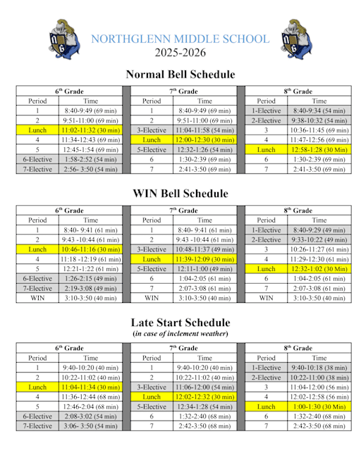 naumann elementary bell schedule