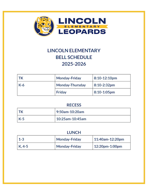 naumann elementary bell schedule