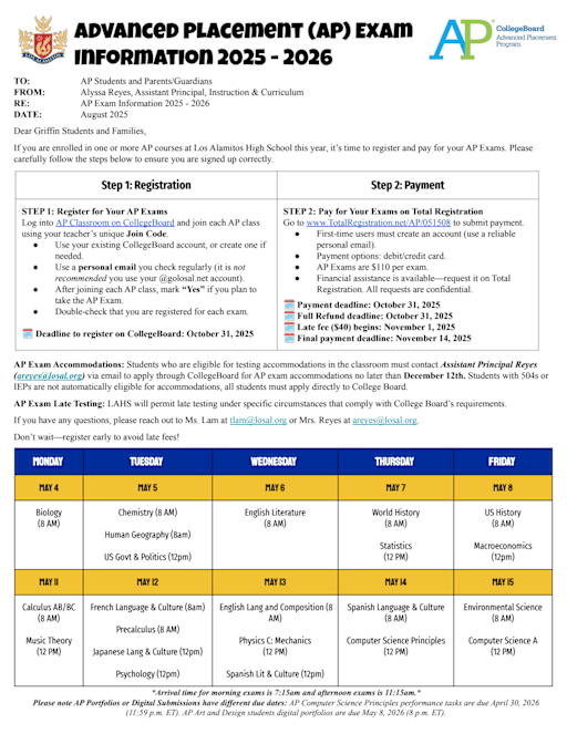 advanced placement syllabus