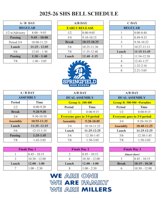 high school session dates