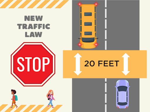 school bus stop rules