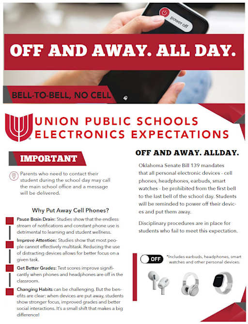 personal electronics policy