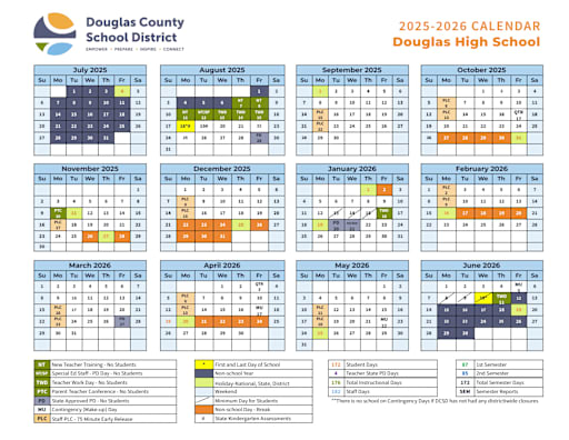 calendar dhsb