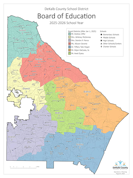 Dekalb County Map File:Census 2000 Block Map DeKalb County, Georgia,