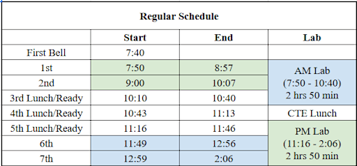 cscl schedule