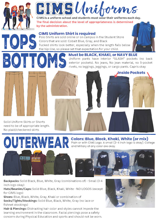 school uniform dress code