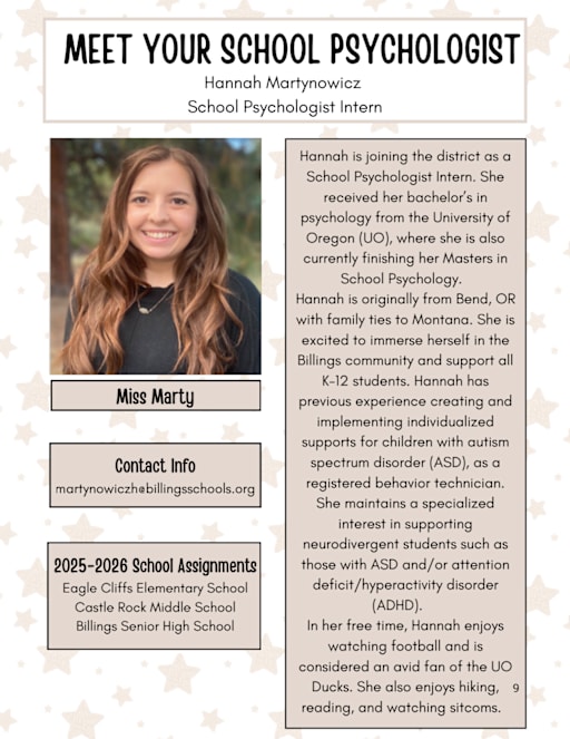 school psychologist intern