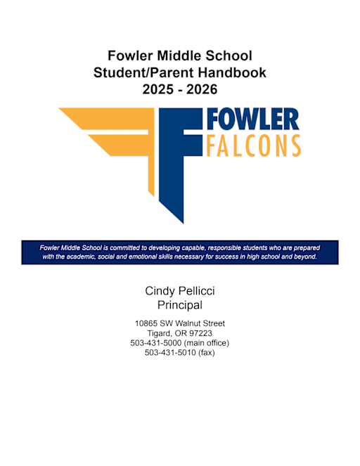 Fowler Middle School Beginning 2013