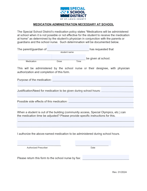 School Nurse Medication Administration Form Greenwich Waldorf School