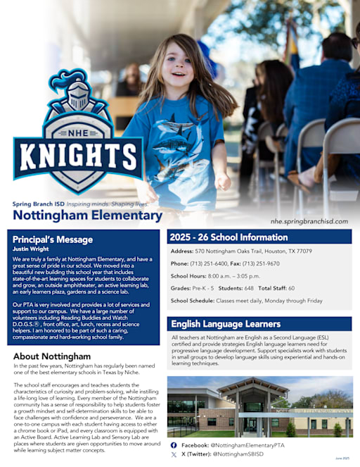 nottingham elementary school pta