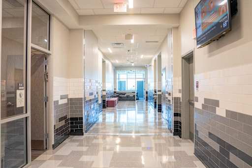 stadium high school interior