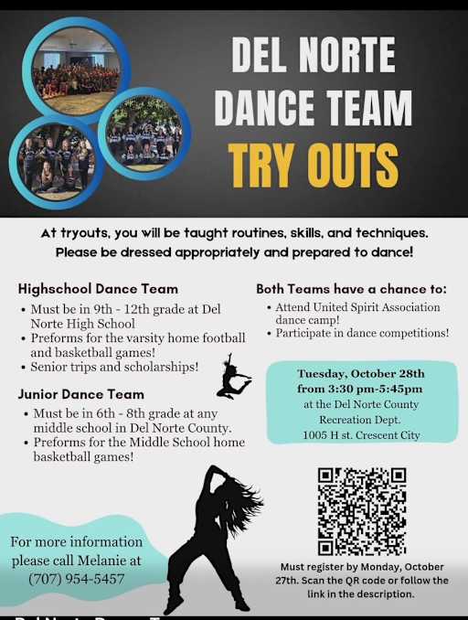 step team tryouts flyer