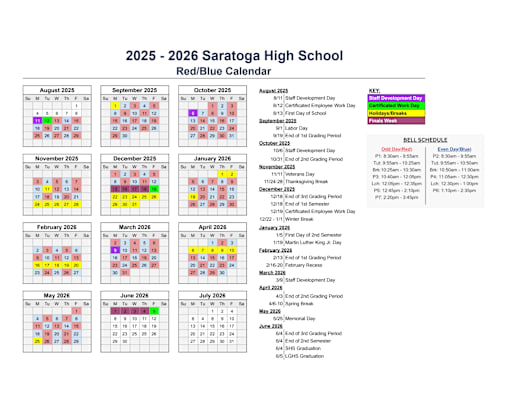 high school session dates