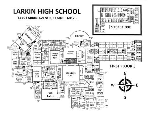 secondary school layout