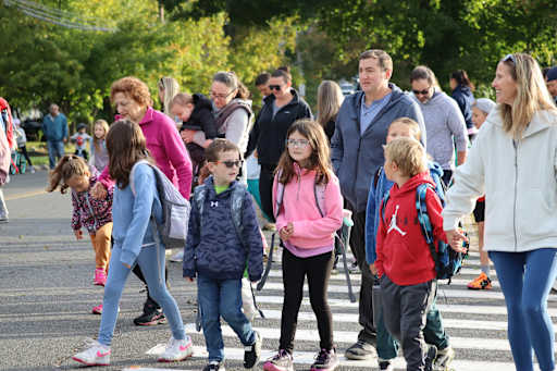 elementary school walk