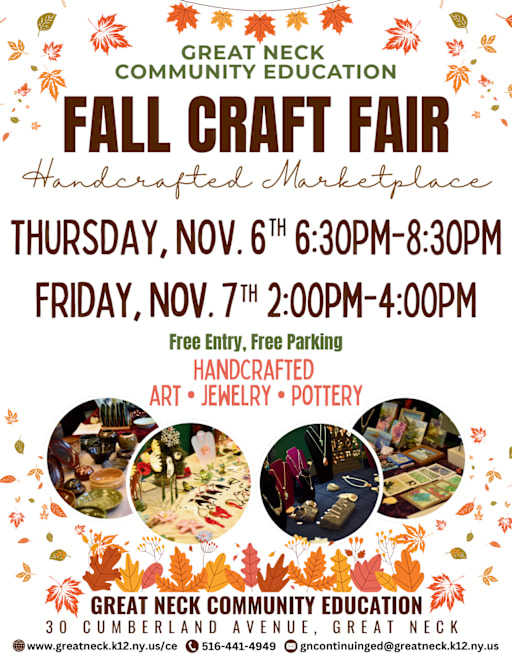 Community Fairs For Education Flyers