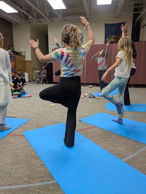 intermediate yoga session