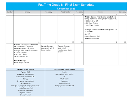 final exam schedule uga