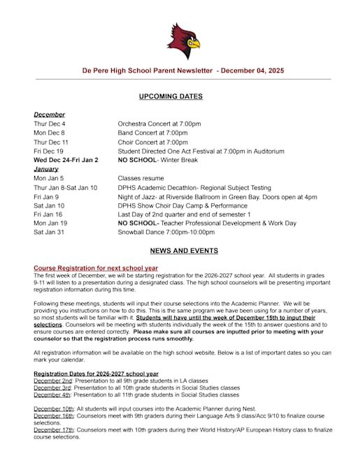 ap events marks list