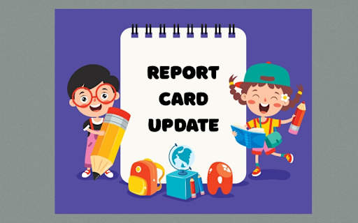 report card animation