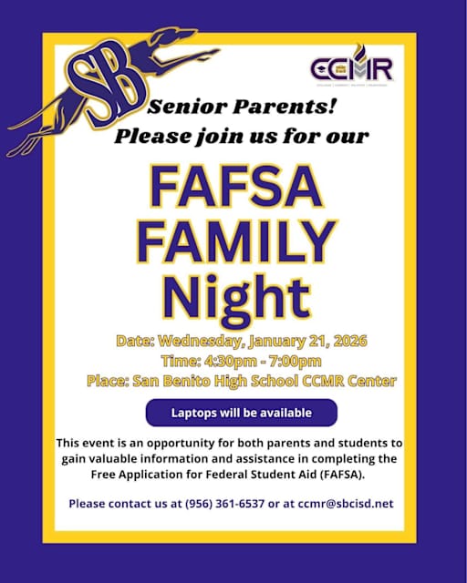 fafsa night flyer