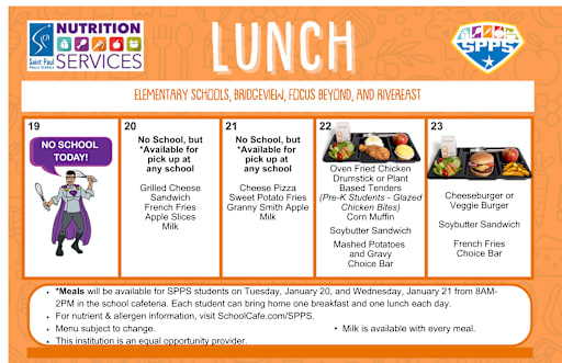 lunch procedures elementary schools