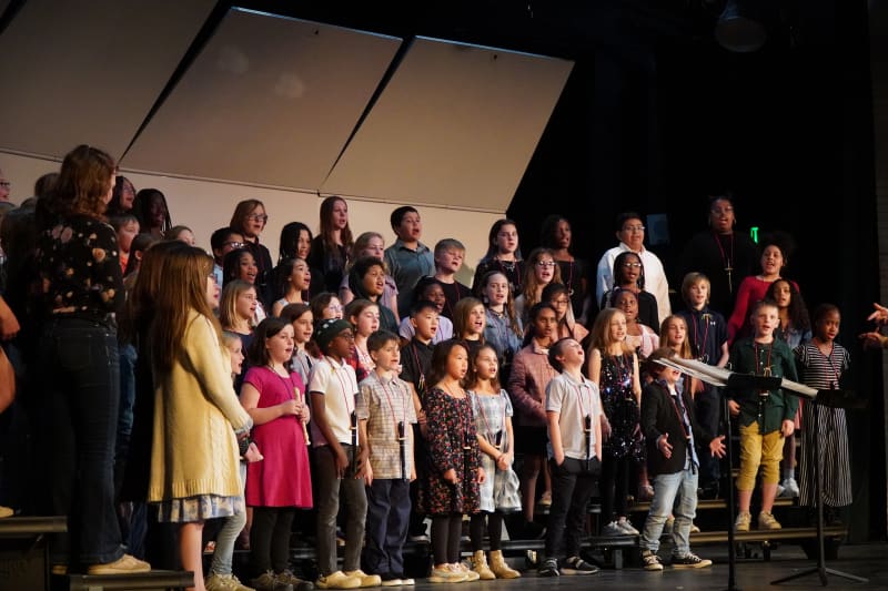 Elementary Choir Third Graders Perform Favorite Disney Songs