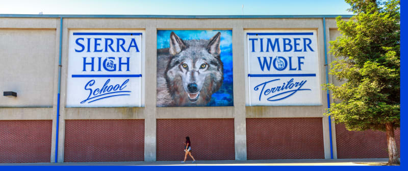 Sierra High School Logo Sierra Stallions Colorado Springs, Colorado
