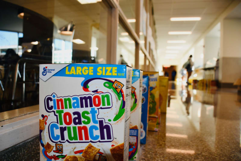 school breakfast cereal
