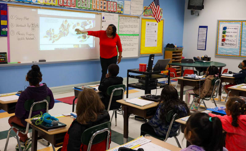 1st Grade Elementary 1st Grade Students At W.H. Owen Elementary Become