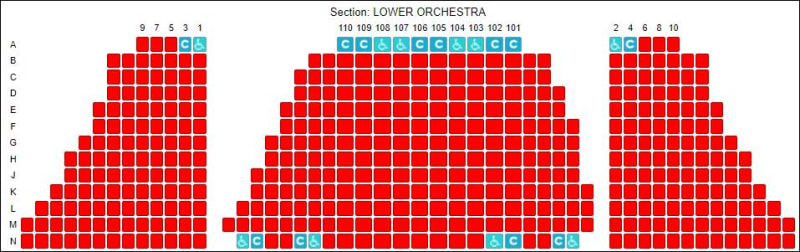 fichandler seating chart