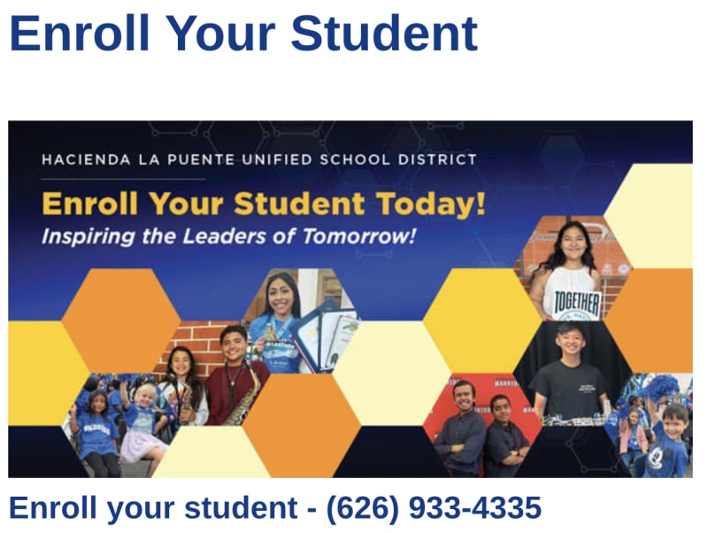 Enroll Now! - Grazide Elementary