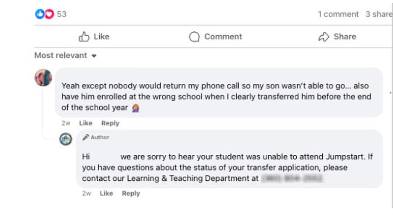 bad school report comments