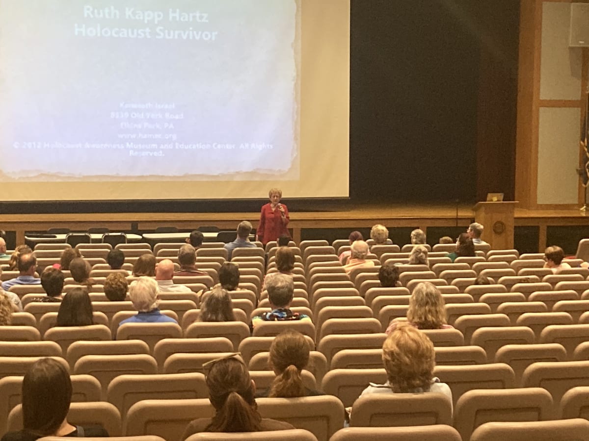 Holocaust Survivor Ruth Kapp Hartz shares powerful story with DASD ...