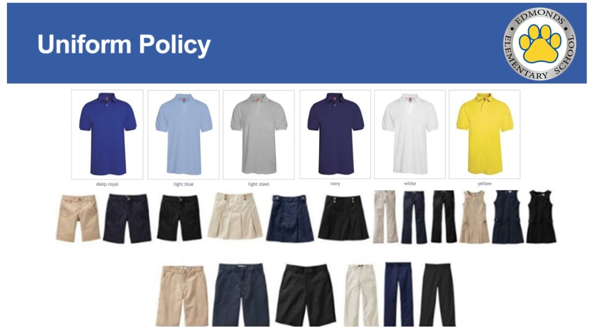 school uniform dress code