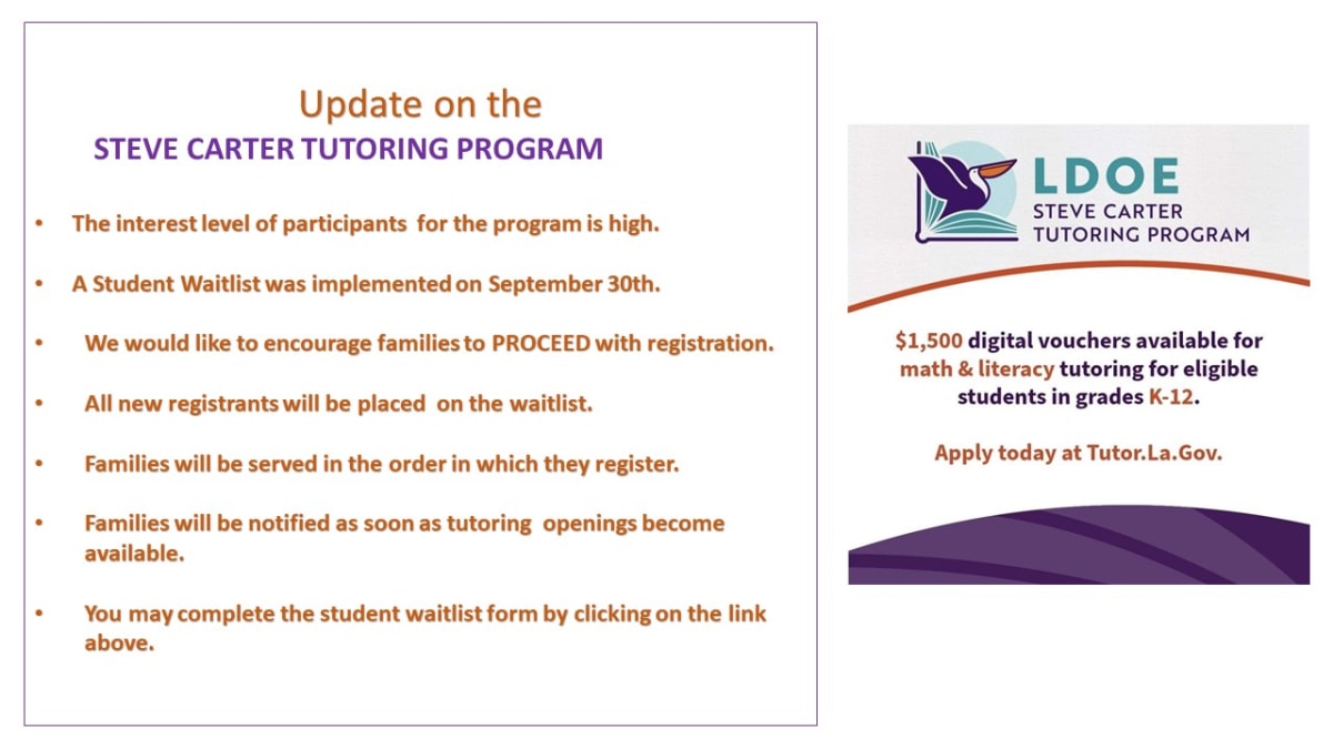 View all News - East Carroll Parish School District