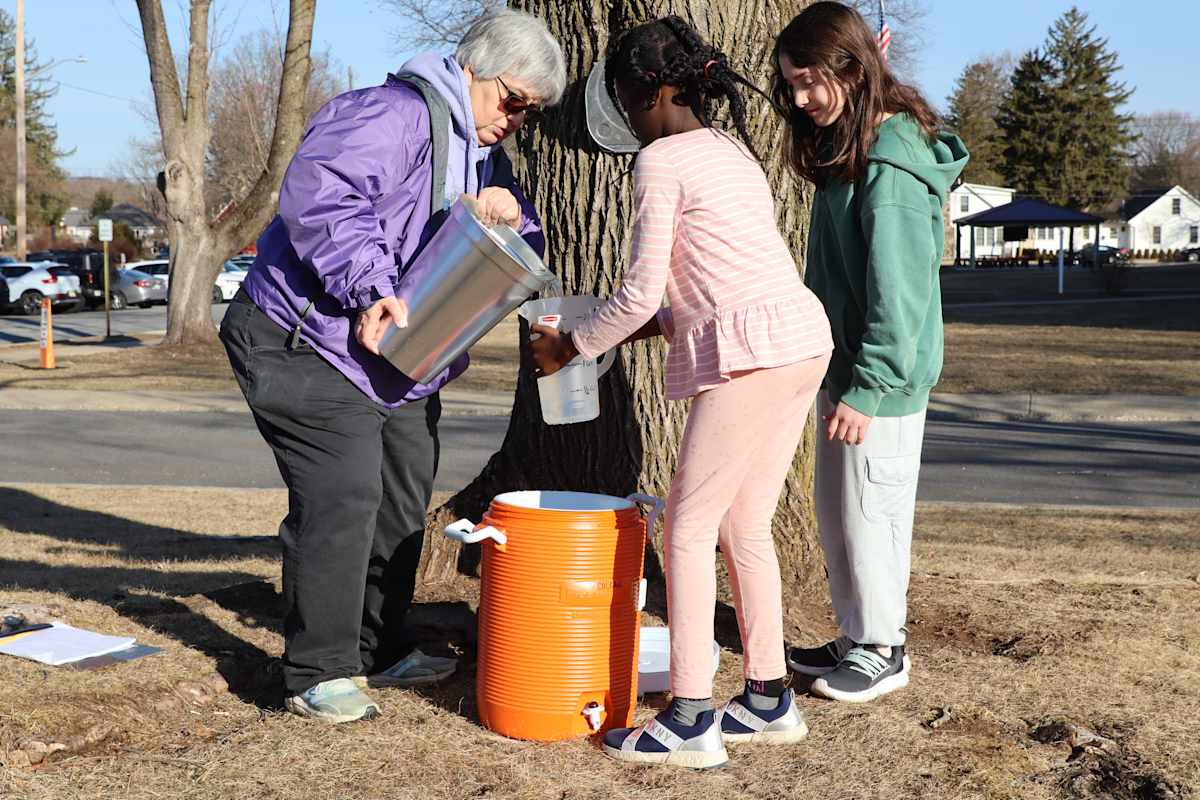 Park Ave students tap for sap as part of district-wide syrup project ...