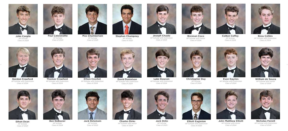 Nationally Recognized and AP Scholars - Catholic High School