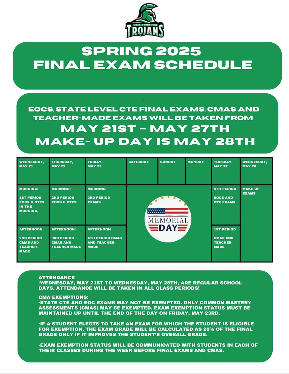 News and Announcements - West Brunswick High
