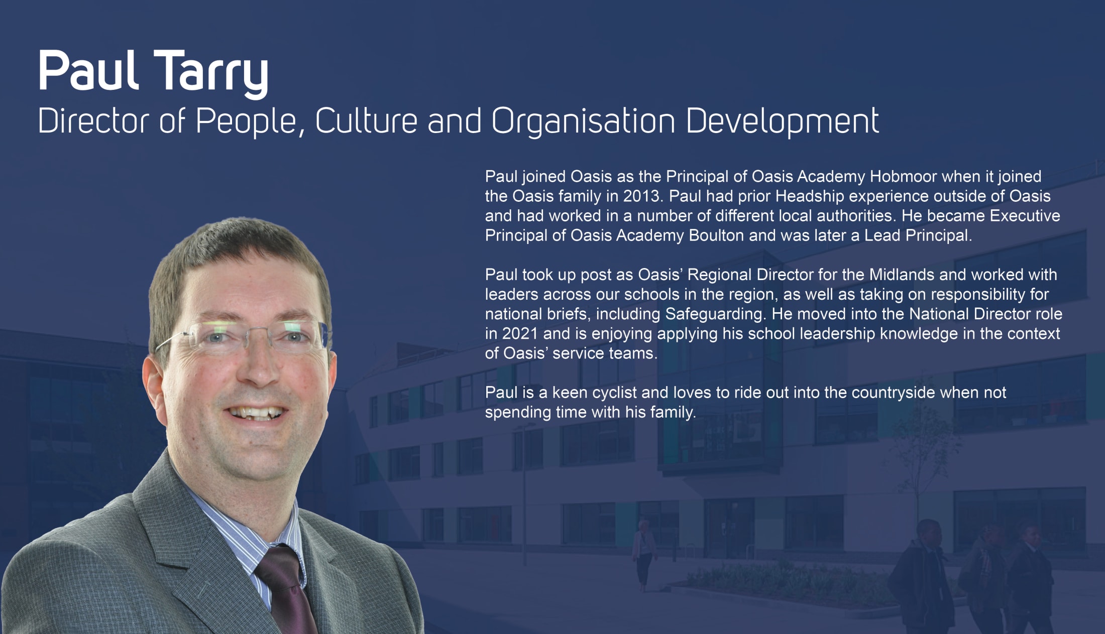 Regional Leadership - Oasis Academy Wattville