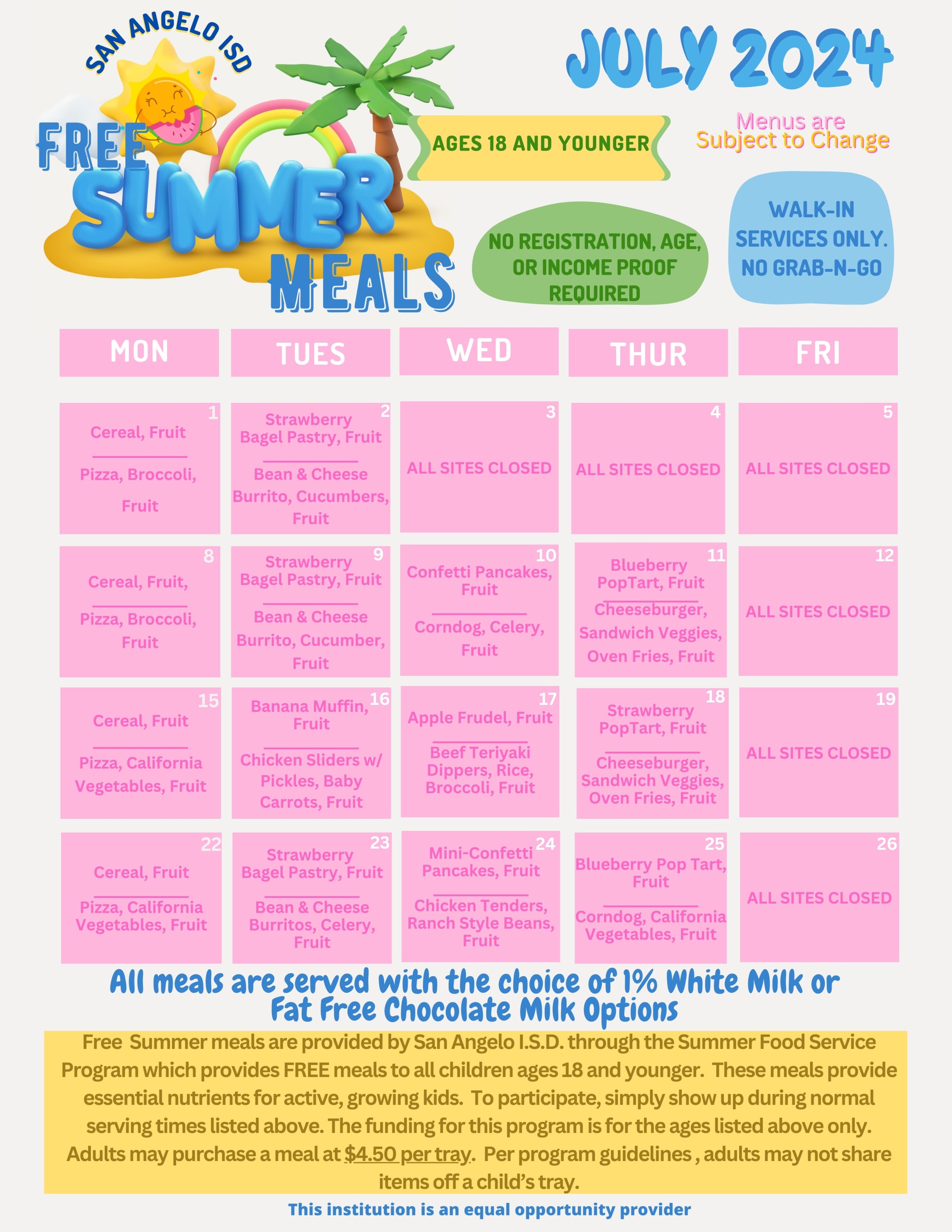 SAISD Offers Free Nutritious Meals During Summer Meal Program saisd-offers-free-nutritious-meals-during-summer-meal-program