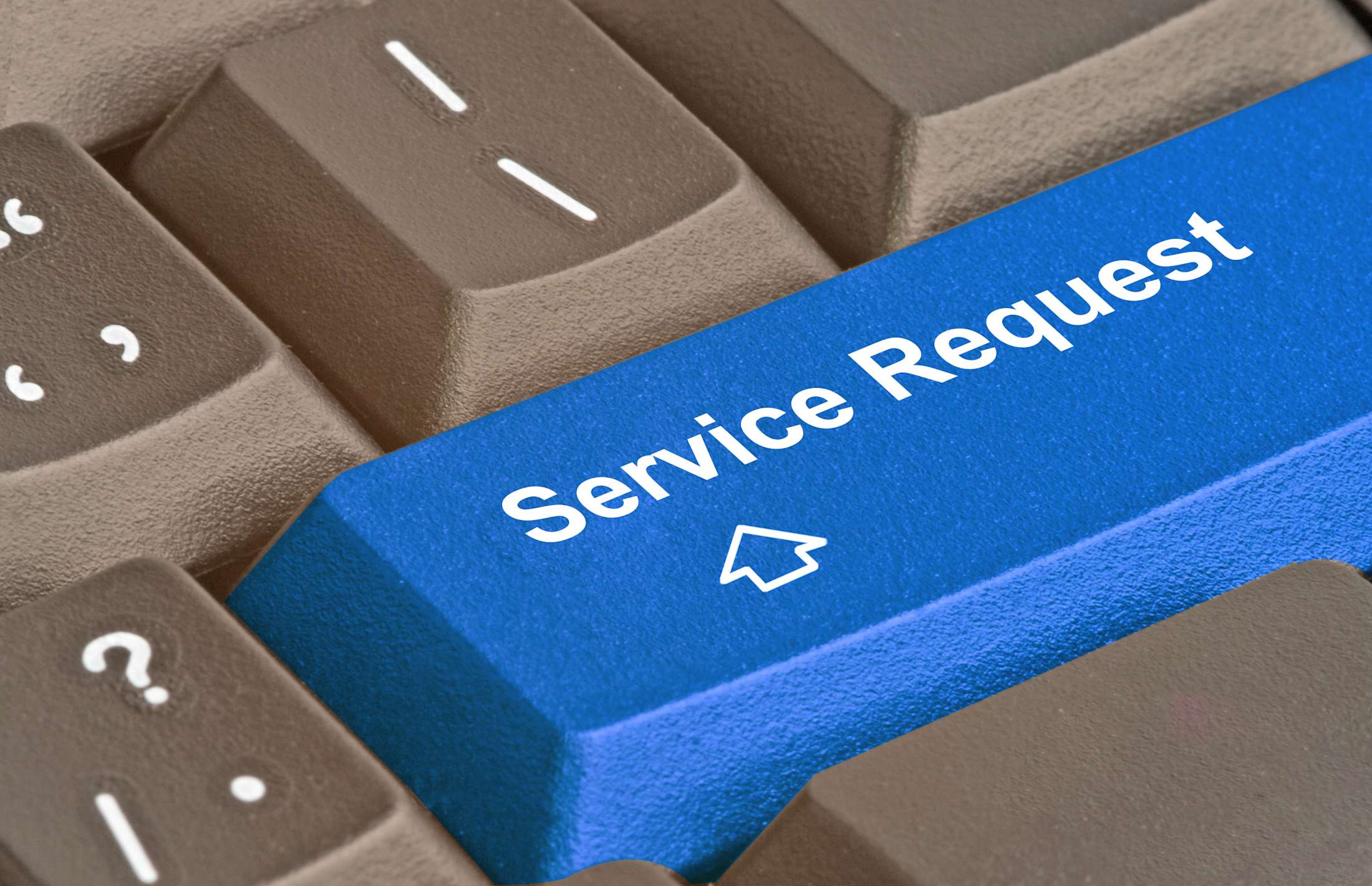 service request button