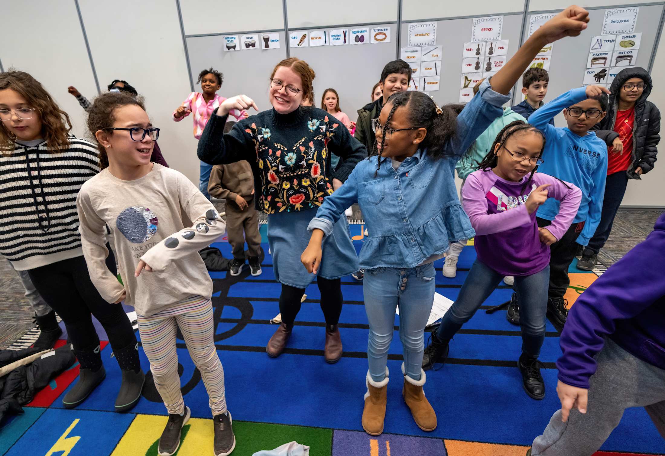 elementary school children