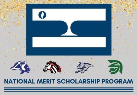 National Merit Scholarship Logo Five Johnston Students Named National